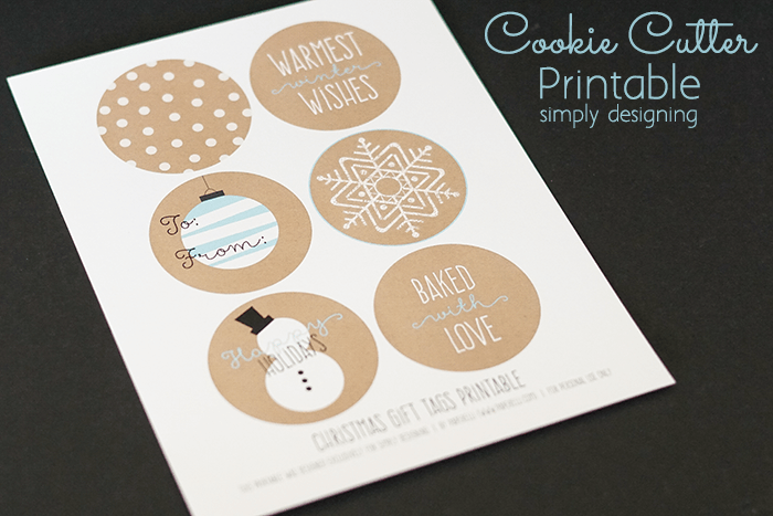 Cookie Cutter Gift Idea + Printable