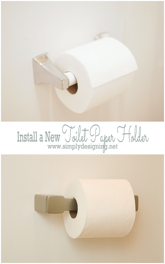 Master Bathroom Remodel: Part 12 { Install Bathroom Accessories }